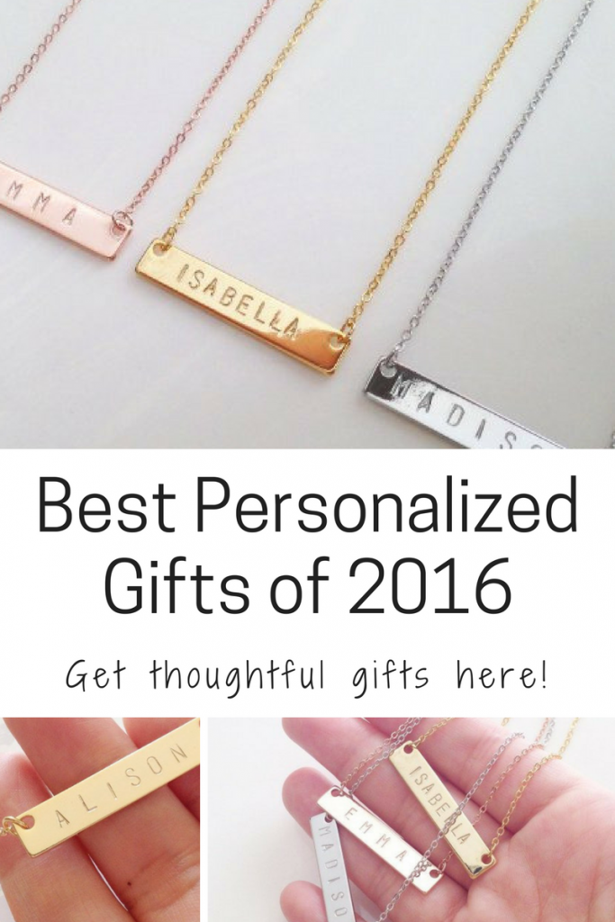Best Thoughtful Personalized Gifts of 2016! - Build Family Connection