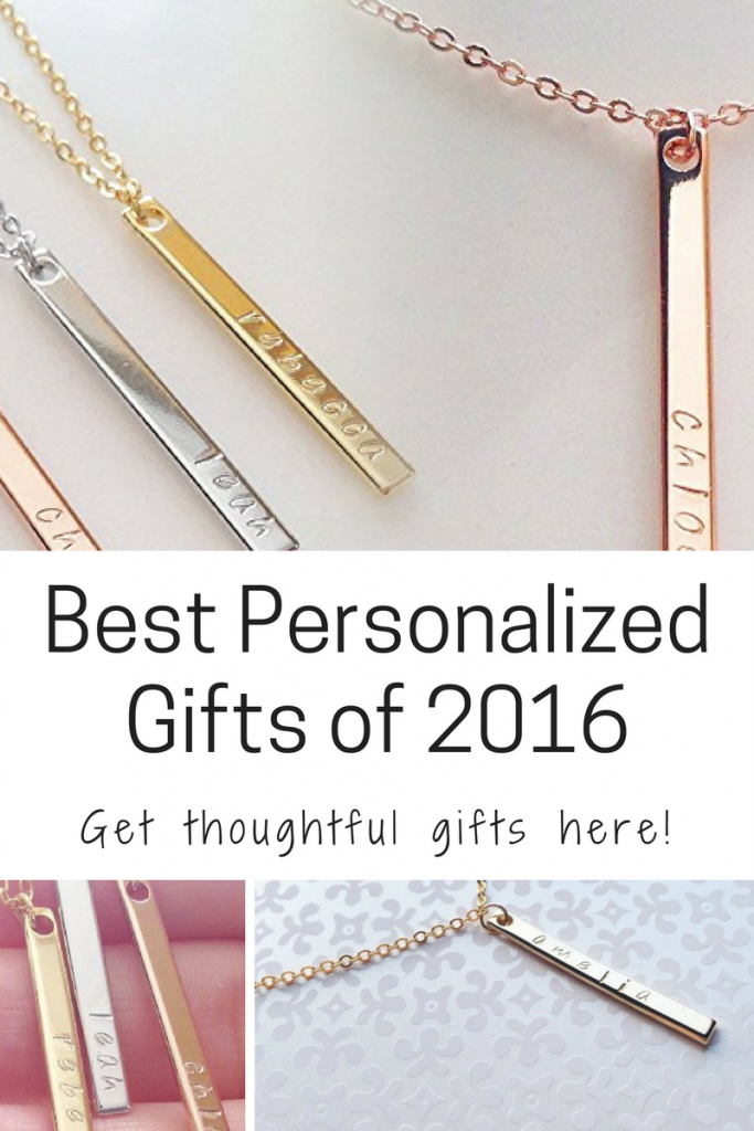Best Thoughtful Personalized Gifts of 2016! - Build Family Connection