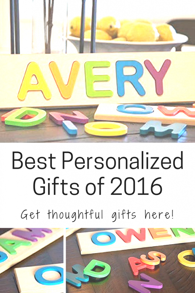 Best Thoughtful Personalized Gifts of 2016! - Build Family Connection